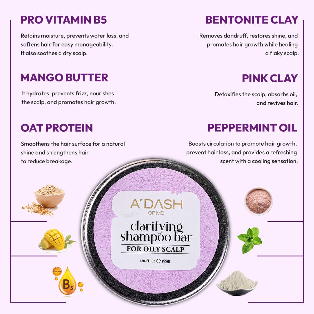 Clarifying Shampoo Bar – adashofme