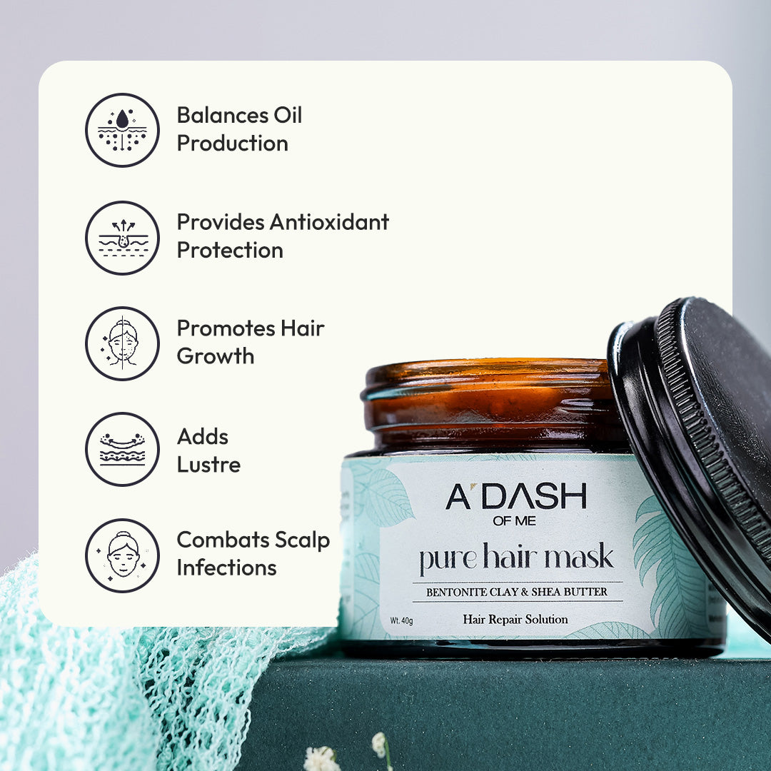 Pure Clay Hair Mask – adashofme